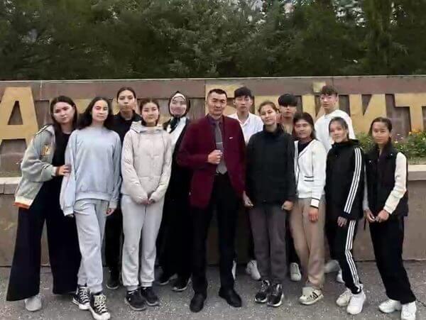 Students of KSMA visited the memorial complex "Ata-Beyit".